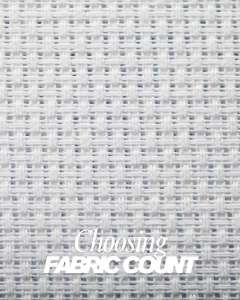 Choosing Fabric Count for Cross Stitch: Floss Strands Explained – cross ...